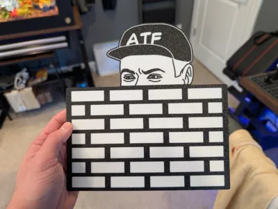 Peeking ATF 2D Art by DREWZUKI - MakerWorld