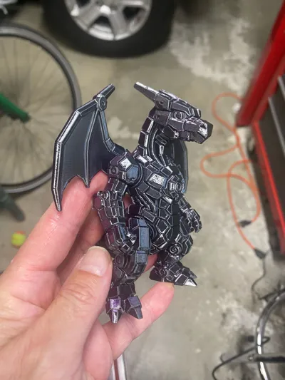 Mecha Charizard by Osmand MakerWorld: Download Free 3D Models