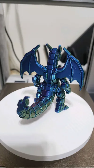 Mecha Charizard - Free 3D Print Model - MakerWorld