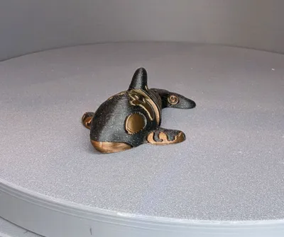 Flexi Tribal Orca - Free 3D Print Model - MakerWorld
