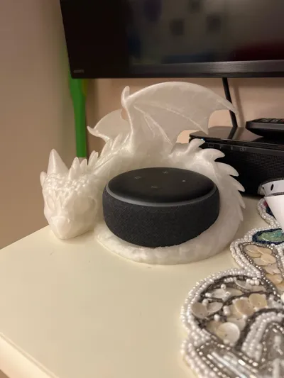 Magical Dragon Alexa Echo Dot Gen 3 Holder by StrabonZ MakerWorld ...