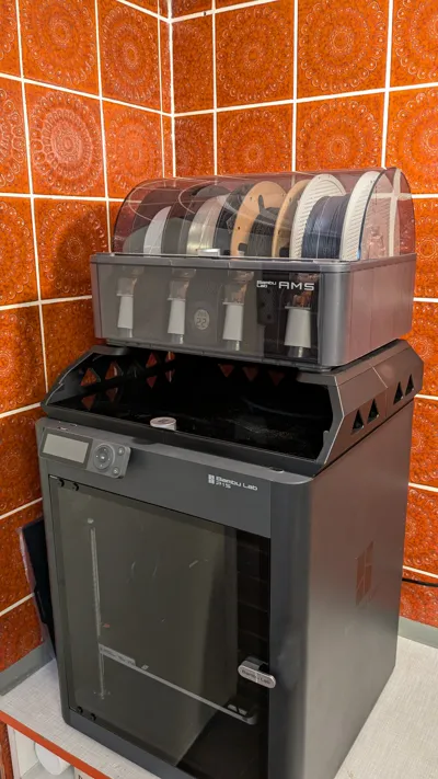 Robust AMS Riser - printable without support by blecheimer MakerWorld: Download Free 3D Models