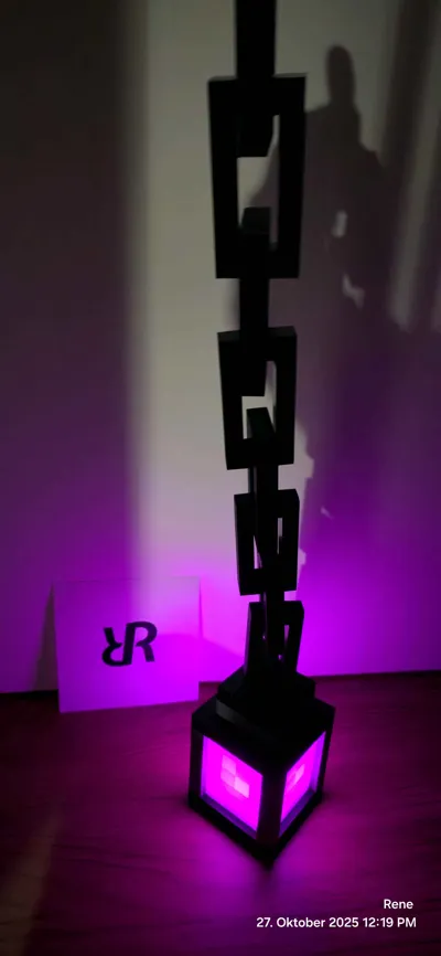 Hanging Minecraft Lantern - Free 3D Print Model - MakerWorld