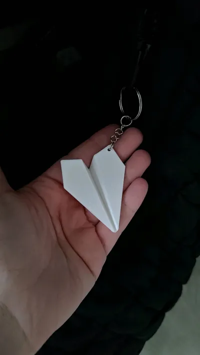 Paper plane - Origami Keychain - Free 3D Print Model - MakerWorld