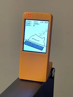 Bongo Cat Mini Monitor – Animated ESP32 Display by Vostok Labs MakerWorld: Download Free 3D Models