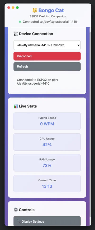 Bongo Cat Mini Monitor – Animated ESP32 Display by Vostok Labs MakerWorld: Download Free 3D Models