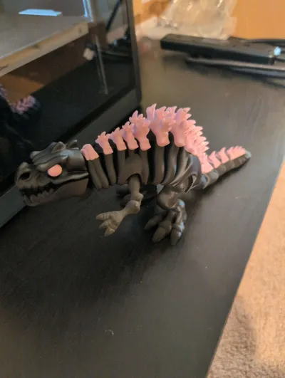 Flexi Skeleton Godzilla - Free 3D Print Model - MakerWorld