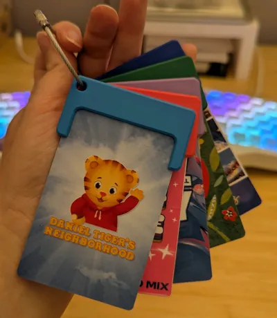 Yoto Player Card Holder Keychain + Genre Tags - Free 3D Print Model ...