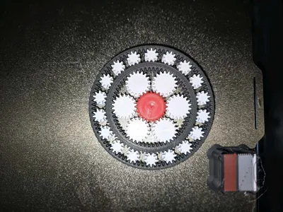 Two-Layer Gear Fidget Spinner - Print in Place by Joseph MakerWorld ...