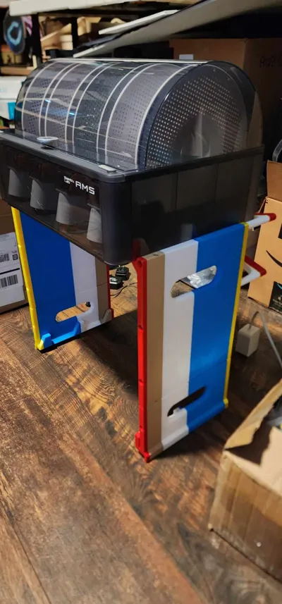 Stackable AMS Shelf Remixed by GekoPrime - MakerWorld