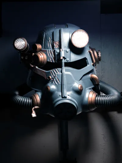 Fallout T45 Helmet (wearable) - Free 3D Print Model - MakerWorld