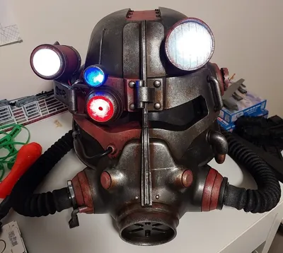 Fallout T45 Helmet (wearable) Remixed by Rosencrans.angelo MakerWorld ...