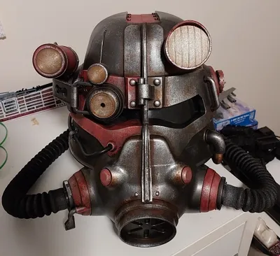 Fallout T45 Helmet (wearable) Remixed by Rosencrans.angelo MakerWorld ...