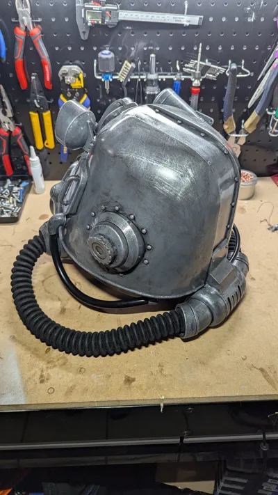 Fallout T45 Helmet (wearable) Remixed by Rosencrans.angelo MakerWorld ...