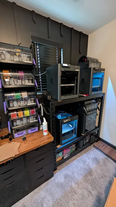 [BaBo duo] AMS drawer stacker - Free 3D Print Model - MakerWorld