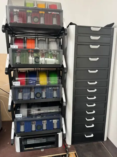 [BaBo duo] AMS drawer stacker by Willi 3D MakerWorld: Download Free 3D ...