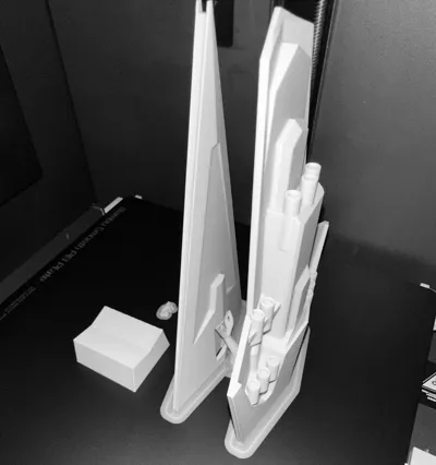 Executor Class Super Star Destroyer - Free 3D Print Model - MakerWorld