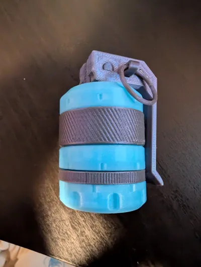 Fidget-Fuse Grenade 5-in-1 Snap-Fit Fidget Toy - Free 3D Print Model ...