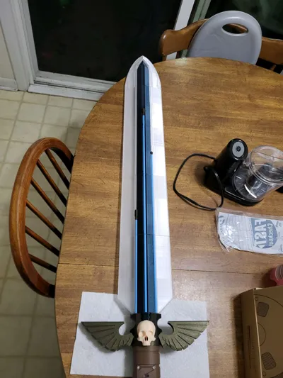 WH40K - Grimdark Inspired Power Sword - 1.2meters by ratjob MakerWorld ...