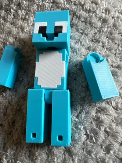 Milo and Chip Minecraft figures - Free 3D Print Model - MakerWorld