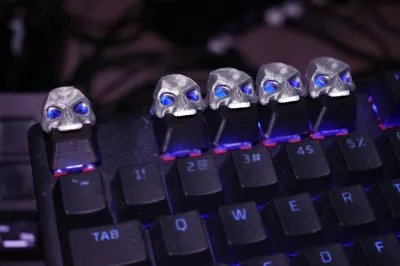 Skull Keycaps Remixed by braga3dprint MakerWorld: Download Free 3D Models