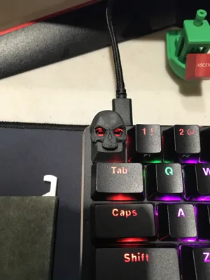 Skull Keycaps Remixed by braga3dprint MakerWorld: Download Free 3D Models