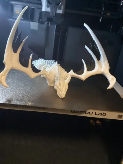 Hollow Wing the Bone Wyvern - Free 3D Print Model - MakerWorld