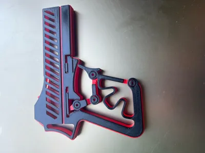 Strip-Fed BB Launcher-Short & Long Barrel Versions - Free 3D Print ...