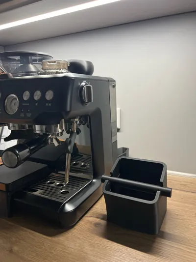 KnockKnock – 3D Printed Espresso Knock Box by shlomimarcovich MakerWorld: Download Free 3D Models