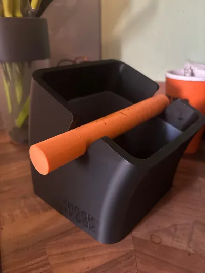 KnockKnock – 3D Printed Espresso Knock Box by shlomimarcovich MakerWorld: Download Free 3D Models