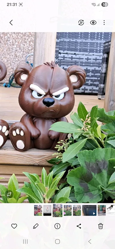 The Grumpy Bear - The Grumbler - Free 3D Print Model - MakerWorld