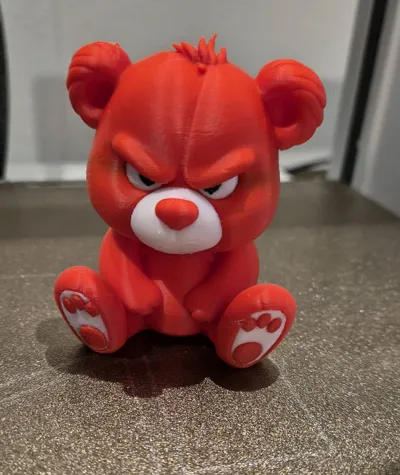 The Grumpy Bear - The Grumbler - Free 3D Print Model - MakerWorld