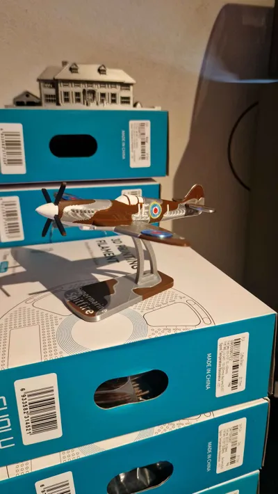 Supermarine Spitfire Plane Kit Card - Free 3D Print Model - MakerWorld