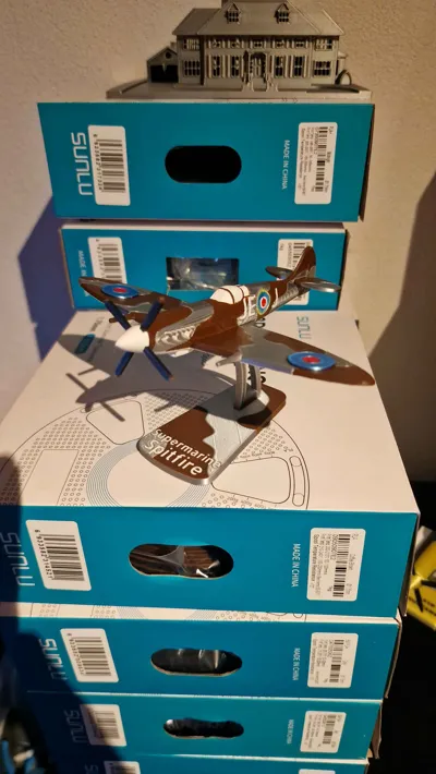 Supermarine Spitfire Plane Kit Card - Free 3D Print Model - MakerWorld
