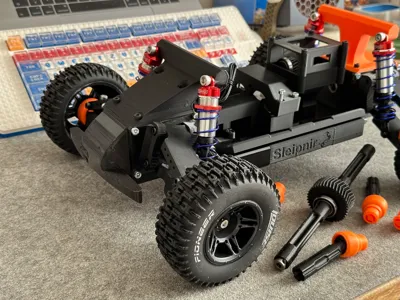 Sleipnir - 3D printed RC car by Tridense - MakerWorld