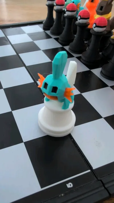 Pokemon Chess Set Remixed by Sifusan MakerWorld: Download Free 3D Models