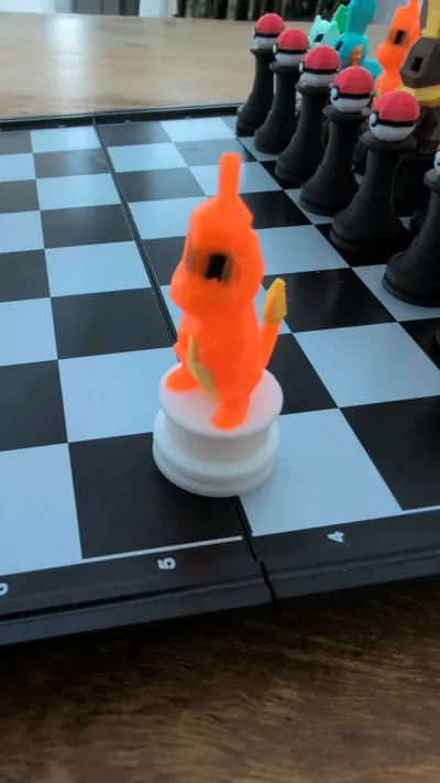 Pokemon Chess Set Remixed by Sifusan MakerWorld: Download Free 3D Models