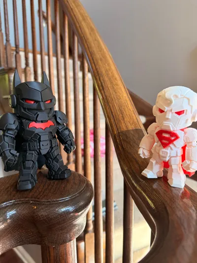 Mecha Batman - Free 3D Print Model - MakerWorld