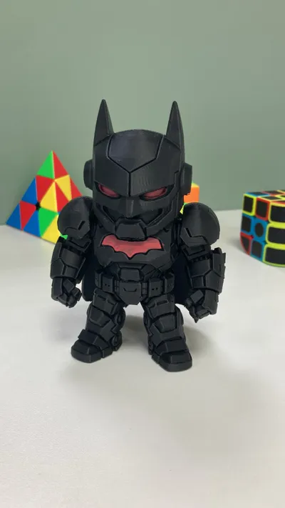 Mecha Batman - Free 3D Print Model - MakerWorld