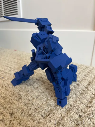 sword mech by OB3D MakerWorld: Download Free 3D Models