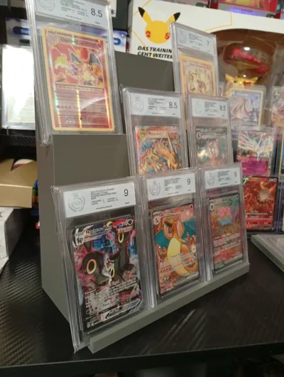 Graded TCG Card Display Stand by Mythic 3D Printing MakerWorld ...