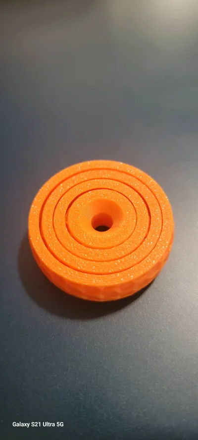 Gyro Fidget - Flush Object - Free 3D Print Model - MakerWorld