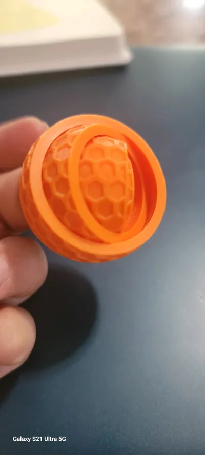 Gyro Fidget - Flush Object - Free 3D Print Model - MakerWorld