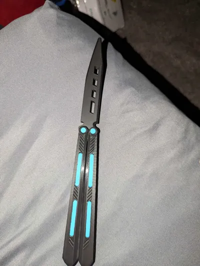 Fidget Butterfly Knife | V2 | Trainer | Cosplay by Bolt3DDesign ...