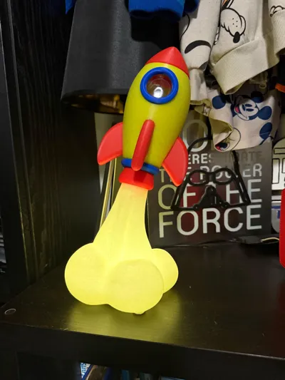 RocketBoost Lamp – Launch Your Savings (NO AMS) by Piuppi MakerWorld ...