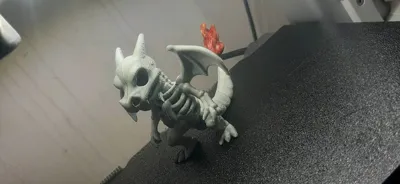 Charizard pokemon Skeleton Figure Dragon Fossil - Free 3D Print Model ...