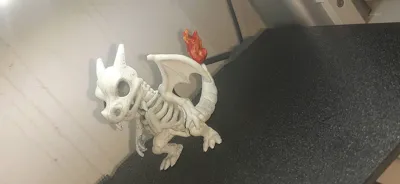 Charizard pokemon Skeleton Figure Dragon Fossil - Free 3D Print Model ...