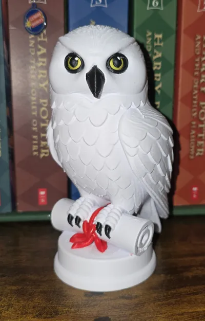 Hedwig Owl Bust - Free 3D Print Model - MakerWorld