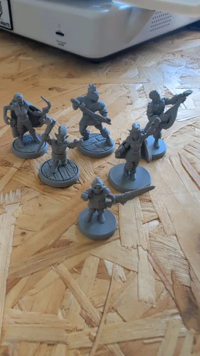 DnD Player Character pack2 miniatures - Free 3D Print Model - MakerWorld