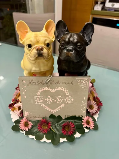 French Bulldog Creative Desktop Decoration - Free 3D Print Model ...